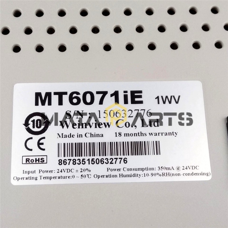 ONE New Weinview MT6071iE HMI 7 Inch Touch Panel | eBay