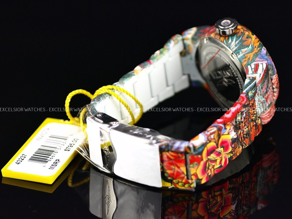 Invicta Women's 40mm Pro Diver Aqua HydroPlated Graffiti Multicolor ...