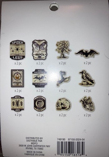 Recollections Halloween Themed Sticker Packs/Die Cuts or Paper Pads YOU ...