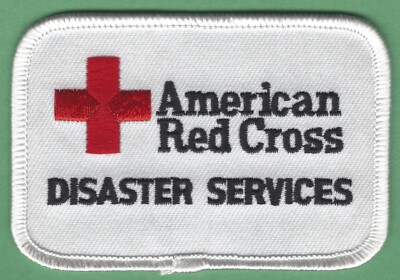 AMERICAN RED CROSS DISASTER SERVICES PATCH | eBay