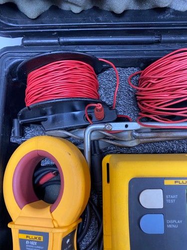 Fluke 1625 Advanced Earth Ground Tester GEO Kit with El-162AC , El-162X ...