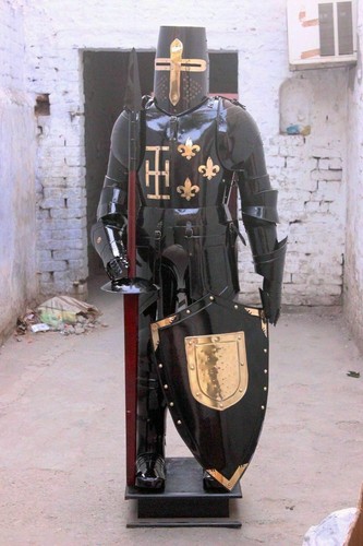 Christmas Armour Medieval Wearable Knight Crusader Full Suit Armor ...