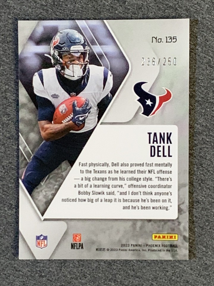 2023 Panini Phoenix Tank Dell Red Rookie Card RC /250 | eBay