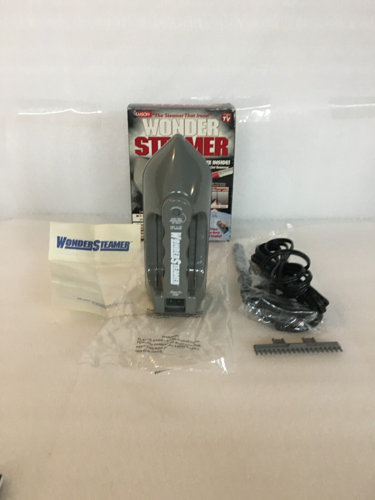 Wonder Steamer, The Steamer That Irons, New in Box w/directions, #7356 ...