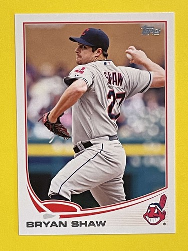 Bryan Shaw 2013 Topps Update Series Base #US257 Cleveland Indians | eBay