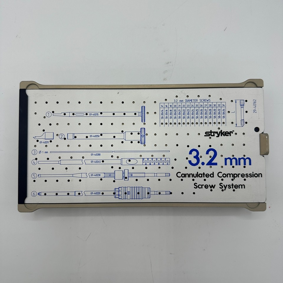 Stryker Twinfix 3.2 mm Cannulated Compression Screw System | eBay
