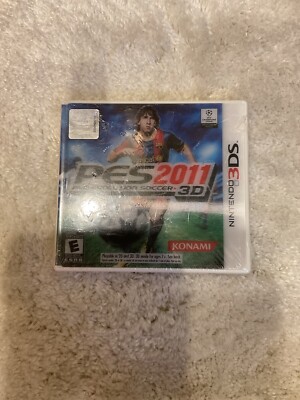 Pes 2011 3D (Pro evolution Soccer) Nintendo 3DS. BRAND NEW SEALED! | eBay