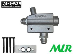 MOCAL OTGM7-10 OIL COOLER ADAPTER FOR GM LS ENGINES LS1 LS2 LS3 LS7 LS9 ...