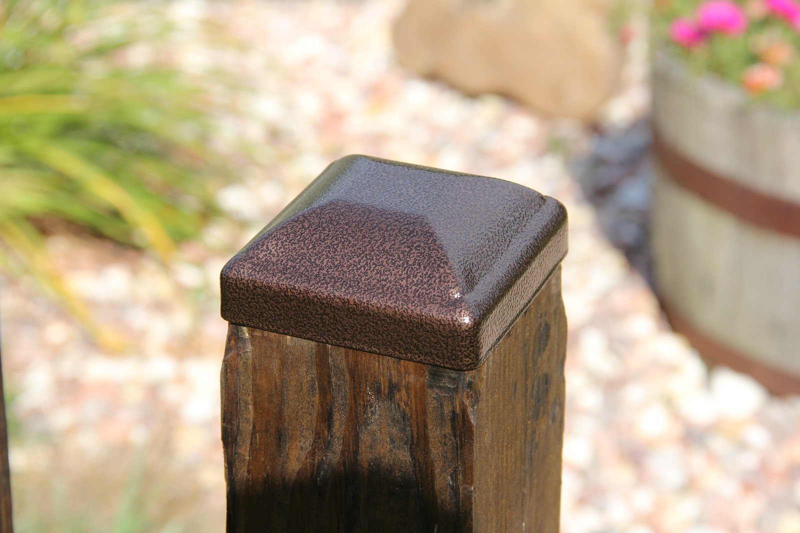 4x4 Post Cap for Nominal size fence post (3-1/2" actual), Antique ...