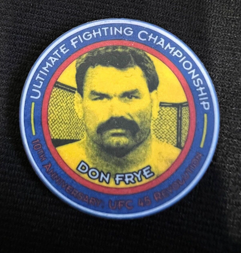 DON FRYE UFC 10th Anniversary 45 Revolution Poker Chip Token ULTRA RARE ...