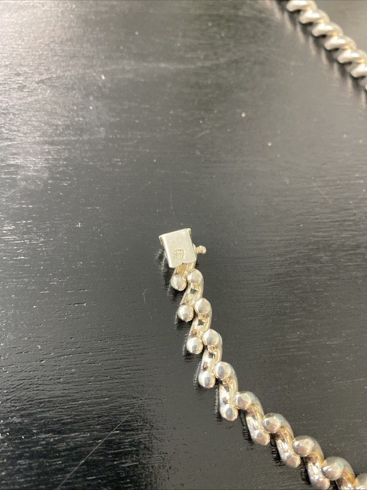 Sterling Silver San Marco Necklace Italy 925 | eBay