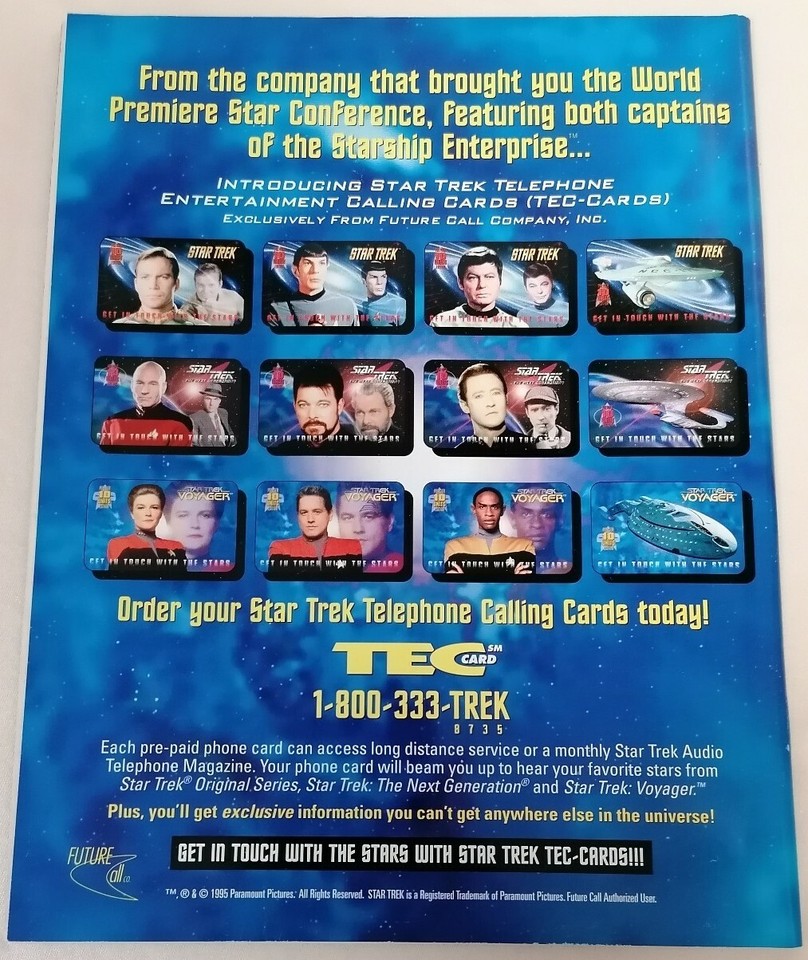 MAGAZINE - Star Trek Communicator Official Fan Club Magazine #105 Dec ...