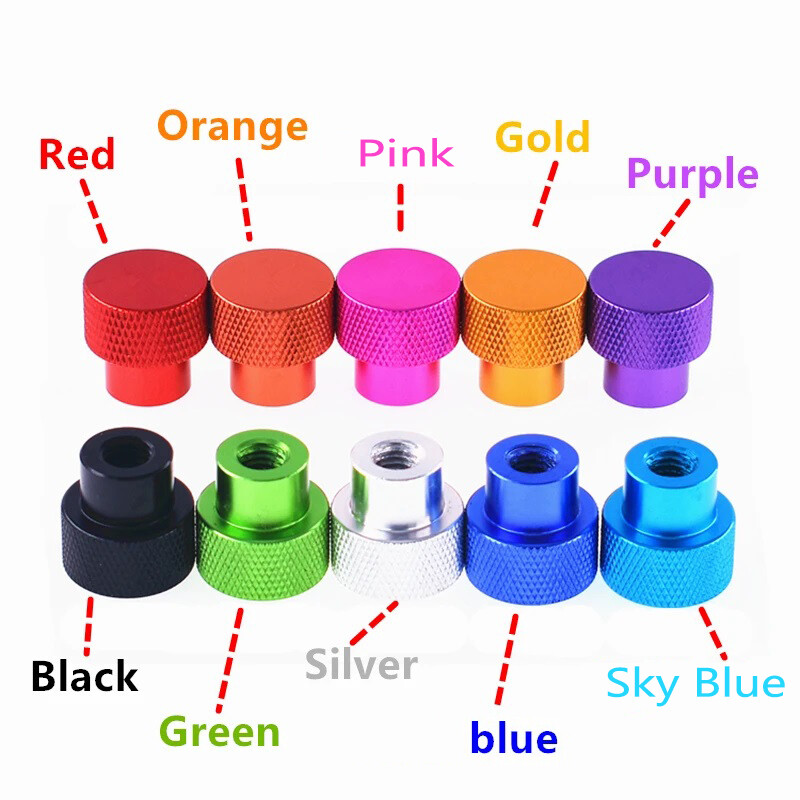 M3 M4 M5 M6 Knurled Thumb Nuts Aluminum Alloy Hand Grip Knobs Nuts ...