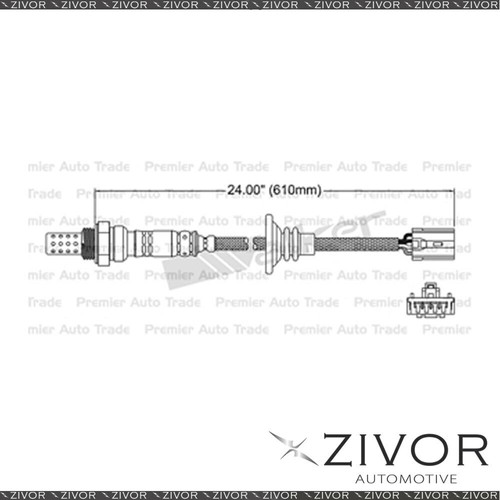 Pre-Catalytic Oxygen Sensor For Mitsubishi Verada KJ 3.5 6G74 6 Cyl | eBay