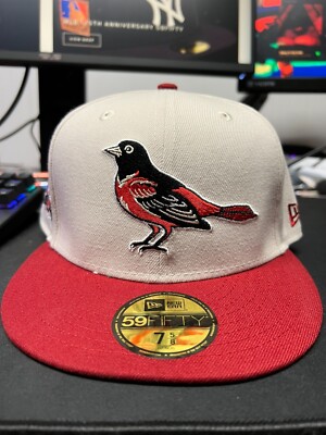 Baltimore Orioles MLB Lids Hat Drop "B-More The Hamsterdam" 59FIFTY 7 5 ...
