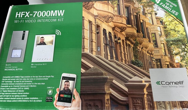Comelit HFX-7000MW KIT Single-family intercom kit Quadra & MINI with Wi ...