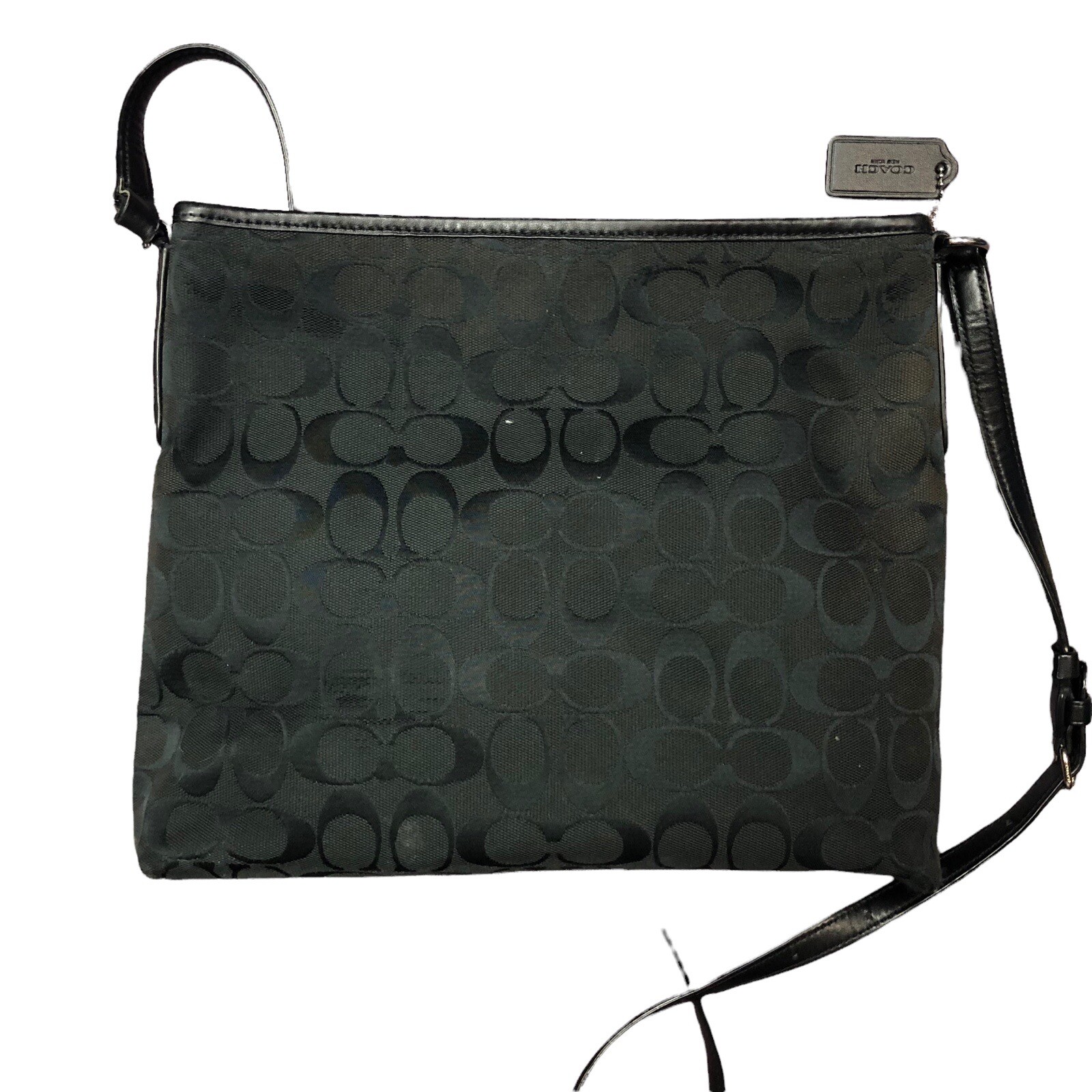 Coach Monogram Logo Crossbody Purse Shoulder Bag Pre … - Gem