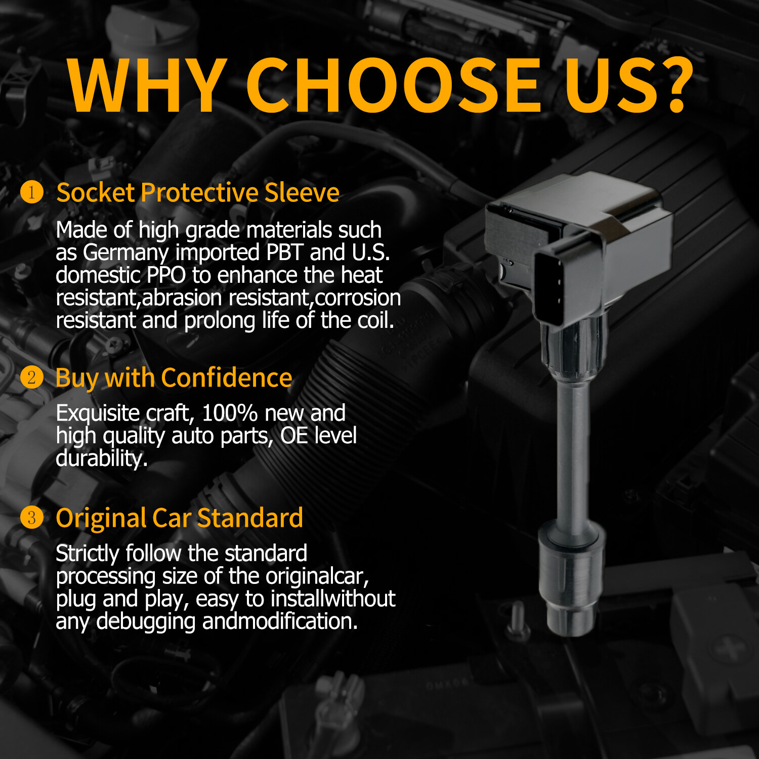 6xoem Ignition Coil for Infiniti I30 Nissan Maxima V6 22448-2y005 22448 ...