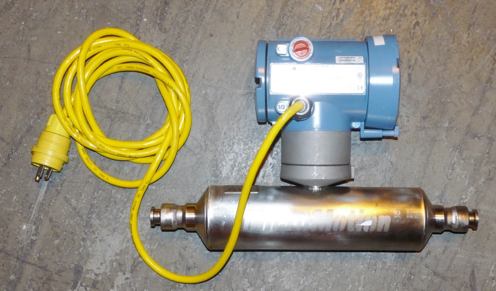 MICRO MOTION CORIOLIS METER 2700 TRANSMITTER WITH T050T621SCAUEZZZZ ...