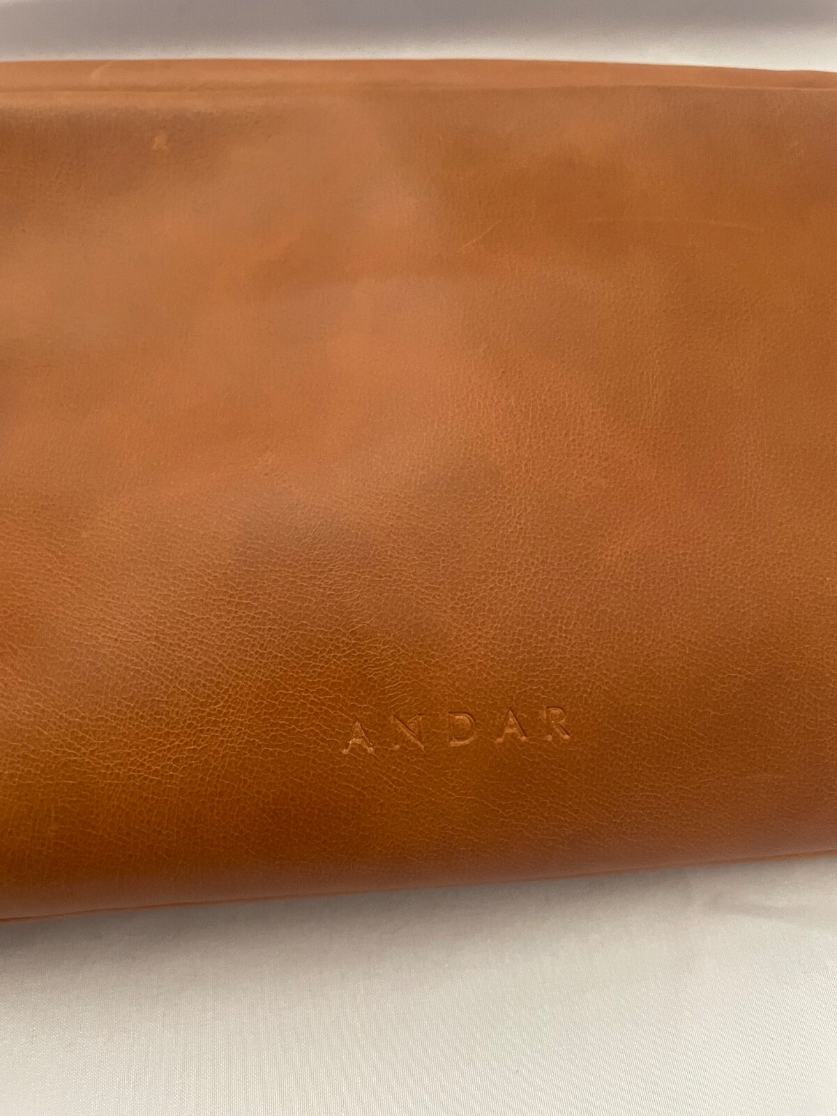 Andar Adjustable Crossbody Foldover Handcrafted Soft Camel Leather Boho ...