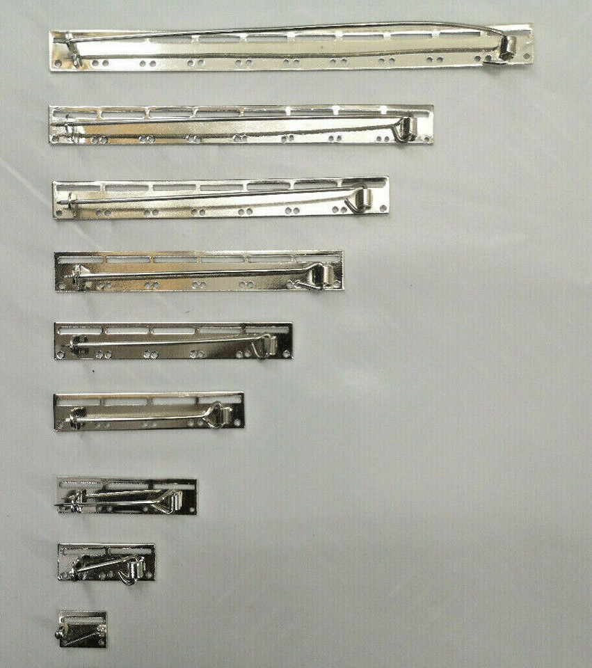 Miniature Size Medal Mounting Brooch Bars Assorted Sizes 1 - 10 Space ...