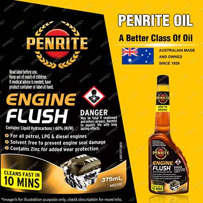 Penrite Engine Flush 375mL Solvent free engine cleaning formulation | eBay