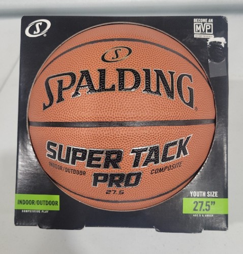 Spalding Super Tack Pro Composite Leather Indoor Outdoor Basketball 27. ...