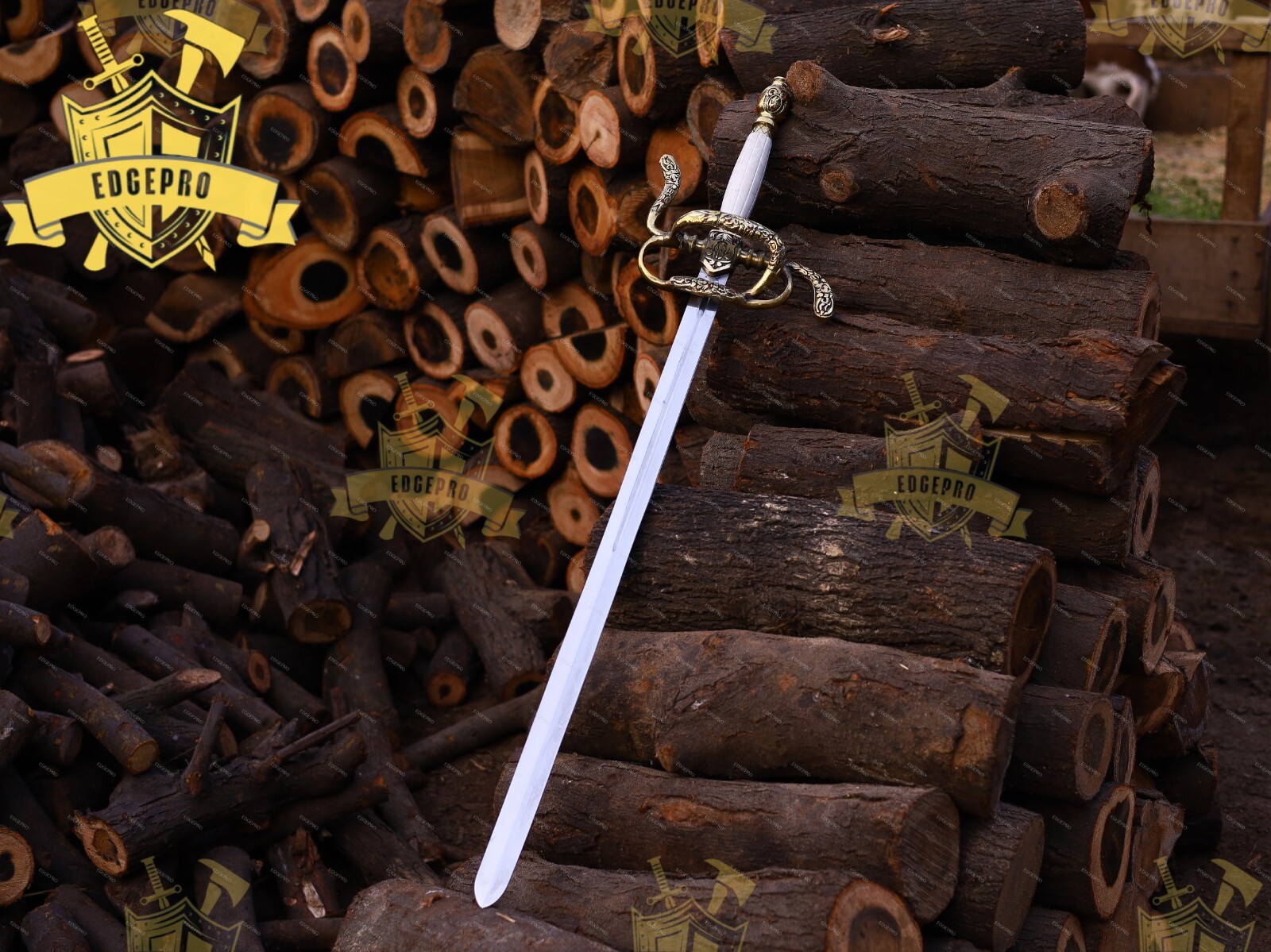 Hand Forged Peter Damon Highlander Sword, Battle Ready Toledo Salamanca ...