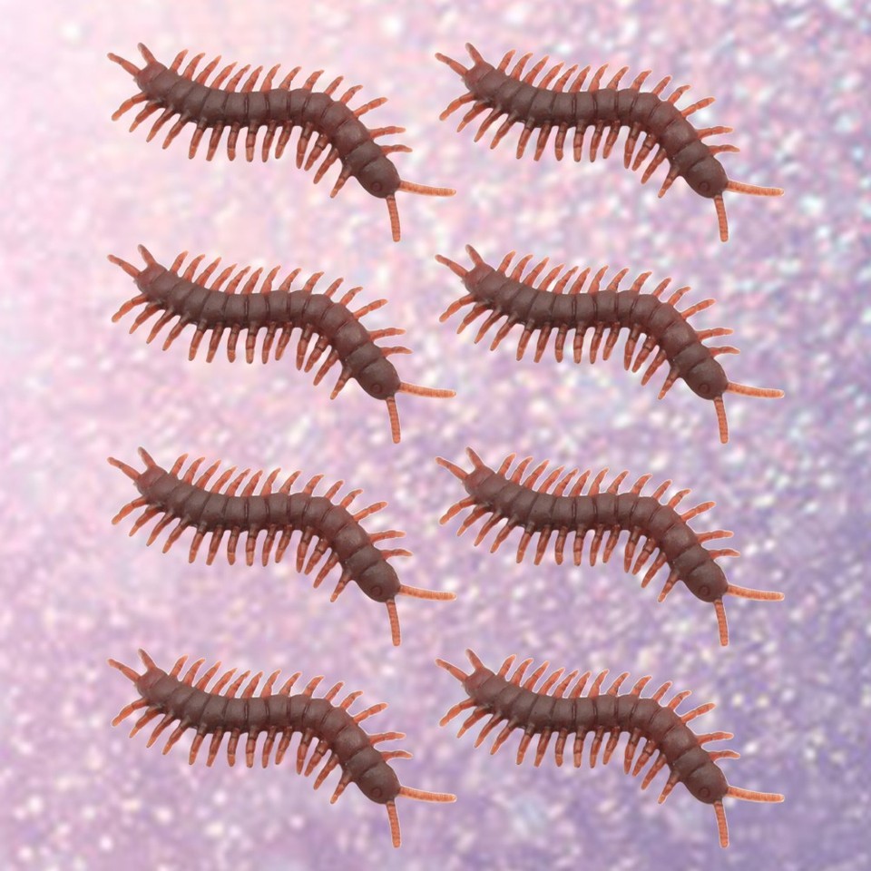 50 Pcs April Fools' Day Decoration Fool's Prank Fake Centipede Party ...