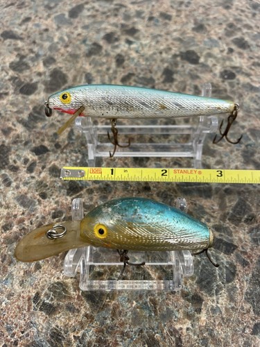 Lot of 2 Vintage Rebel Crankbait Fishing Lures - Humpy & Floater Lure ...