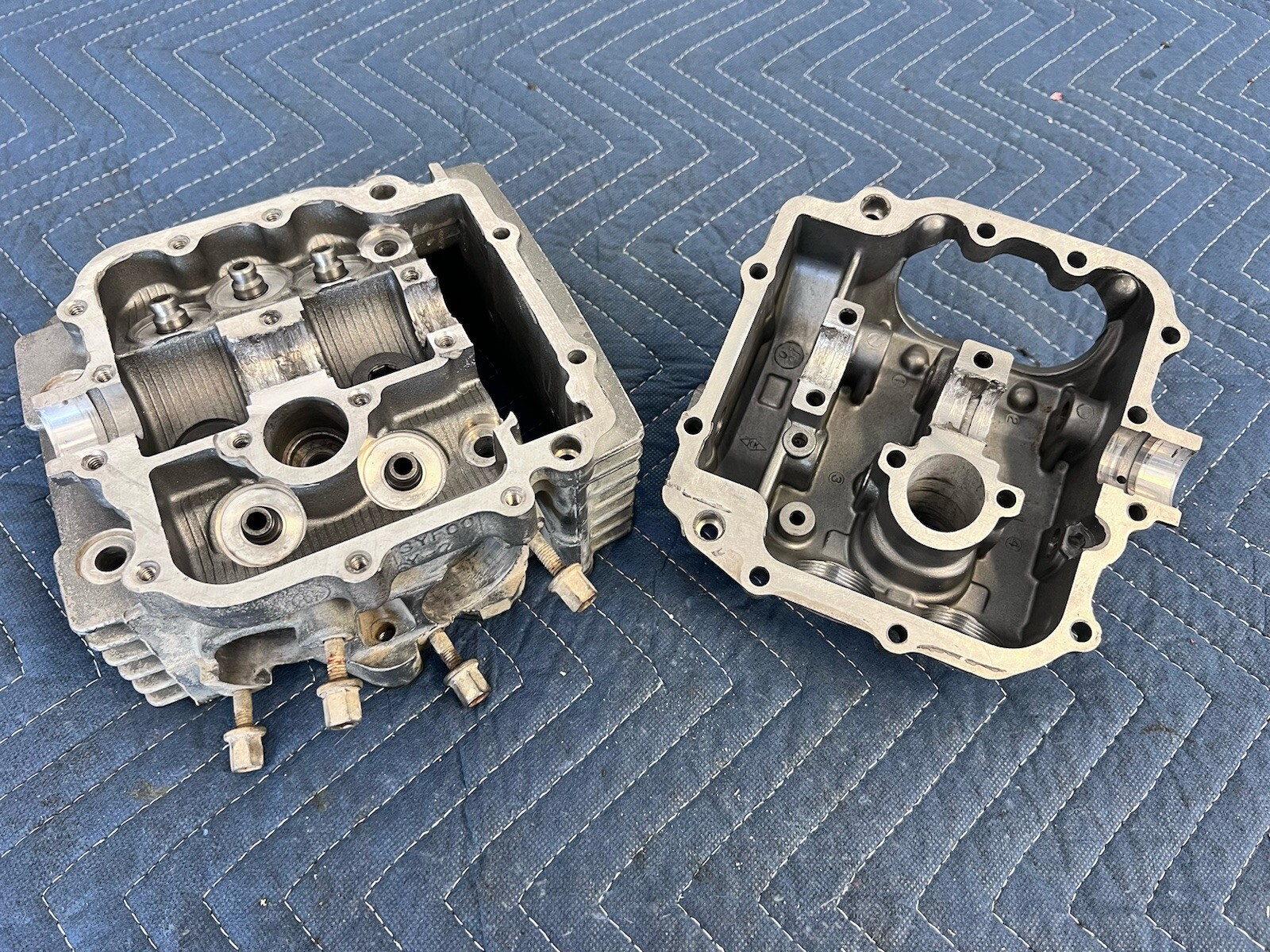 YAMAHA RAPTOR 660R CYLINDER HEAD OEM ROCKER HEAD RAPTOR 600R OEM ...