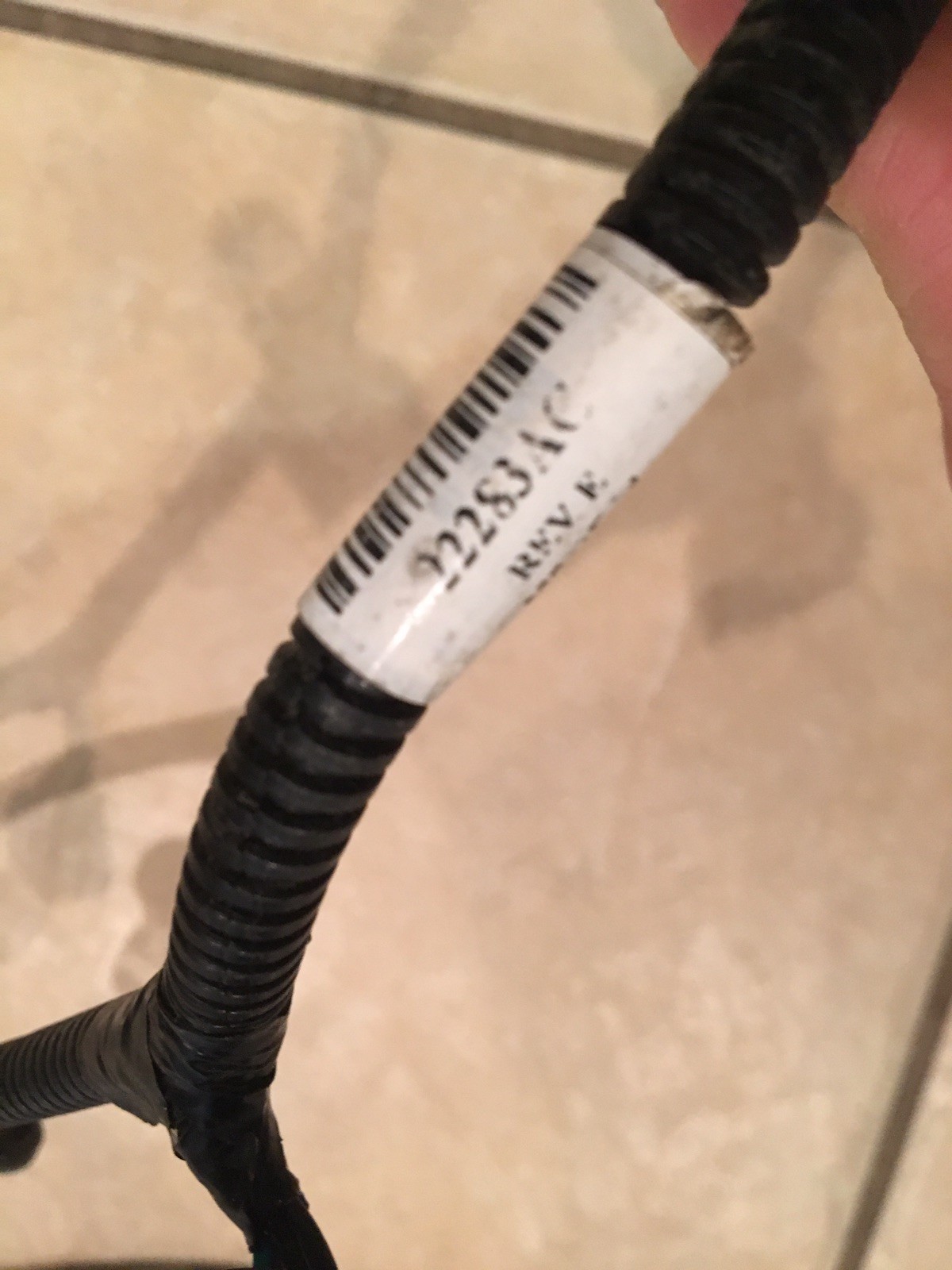 OEM GM Chevy Truck Tail Light Wiring Harness With Bulbs 22283AC 22284ab ...