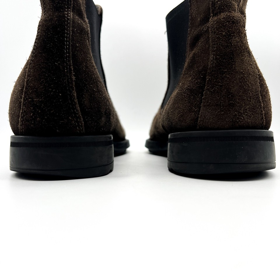 To Boot New York Adam Derrick Mens Brown Leather Pull On Chelsea Boot ...