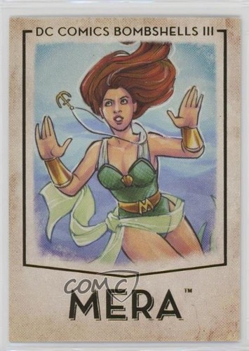 2019 Cryptozoic DC Bombshells Series III Gold Deco Foil Mera #24 0y59 | eBay