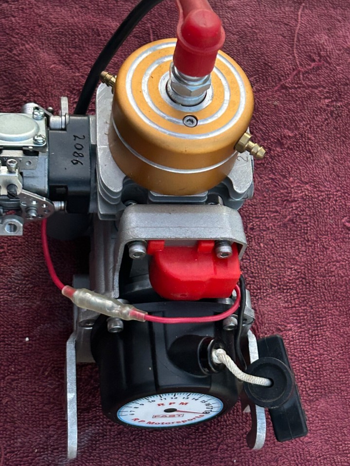 RPM Modified ZENOAH G300PUM Gas Engine insane QuickDraw jg rcmk RC boat ...