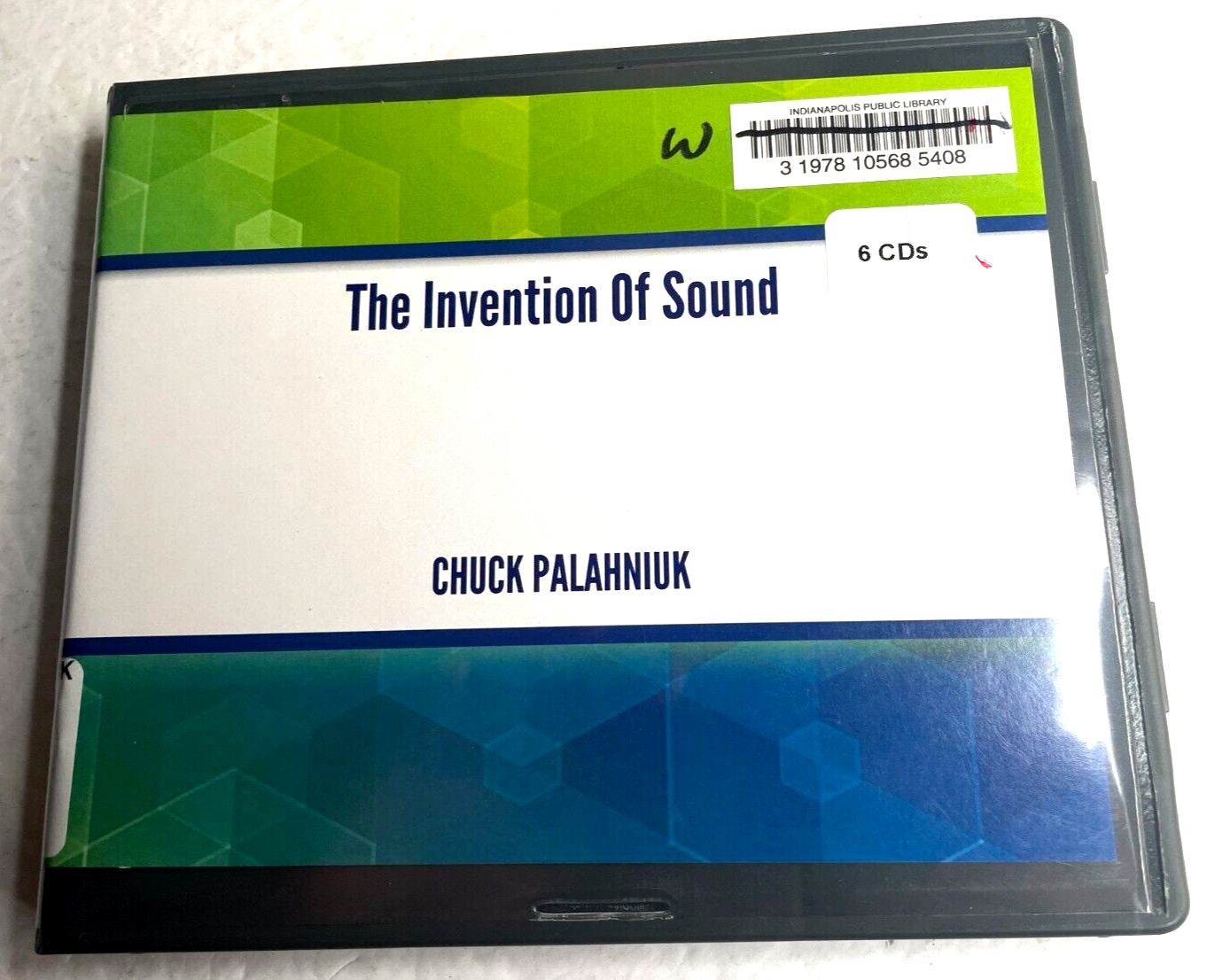 The Invention Of Sound Chuck Palahniuk Unabridged CD Audiobook | eBay
