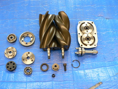 MERCURY RACING LYSCHOLM BLOWER ROTOR PARTS 1075 850 RACING MOTORS BIG ...