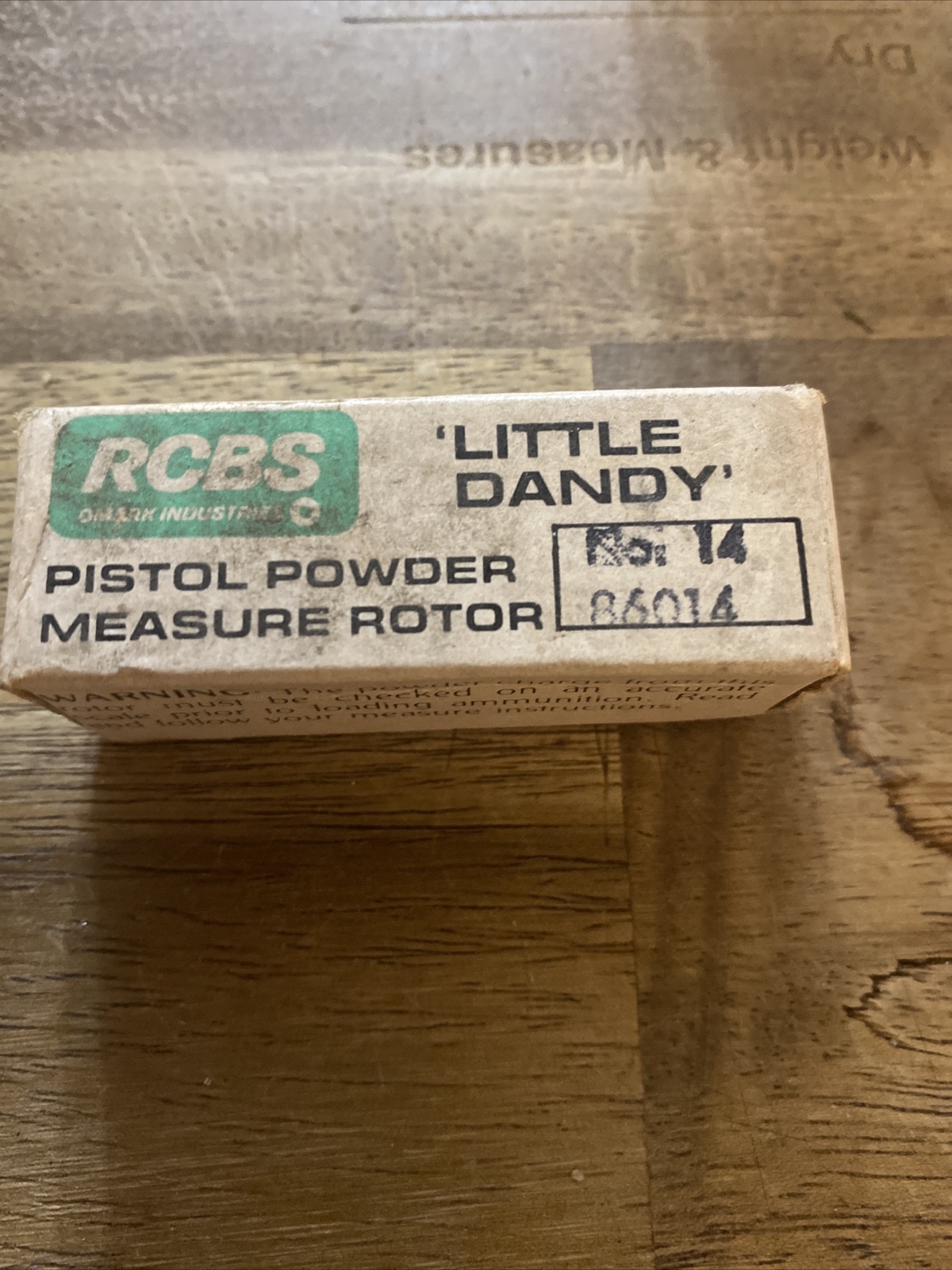 RCBS Little Dandy Pistol Powder Measure Rotor#86014 | eBay