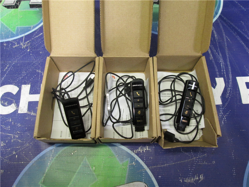 LOT OF 3 - PLANTRONICS DA80 USB AUDIO PROCESSORS | eBay