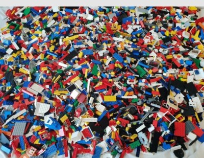 Genuine Lego Bundle 2kg-2000 pieces Mixed Bricks ! Pieces + 4 ...