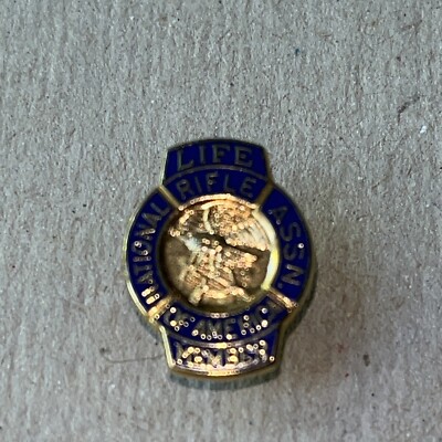 Vintage NRA Life Member Pin National Rifle Association of America Lapel ...