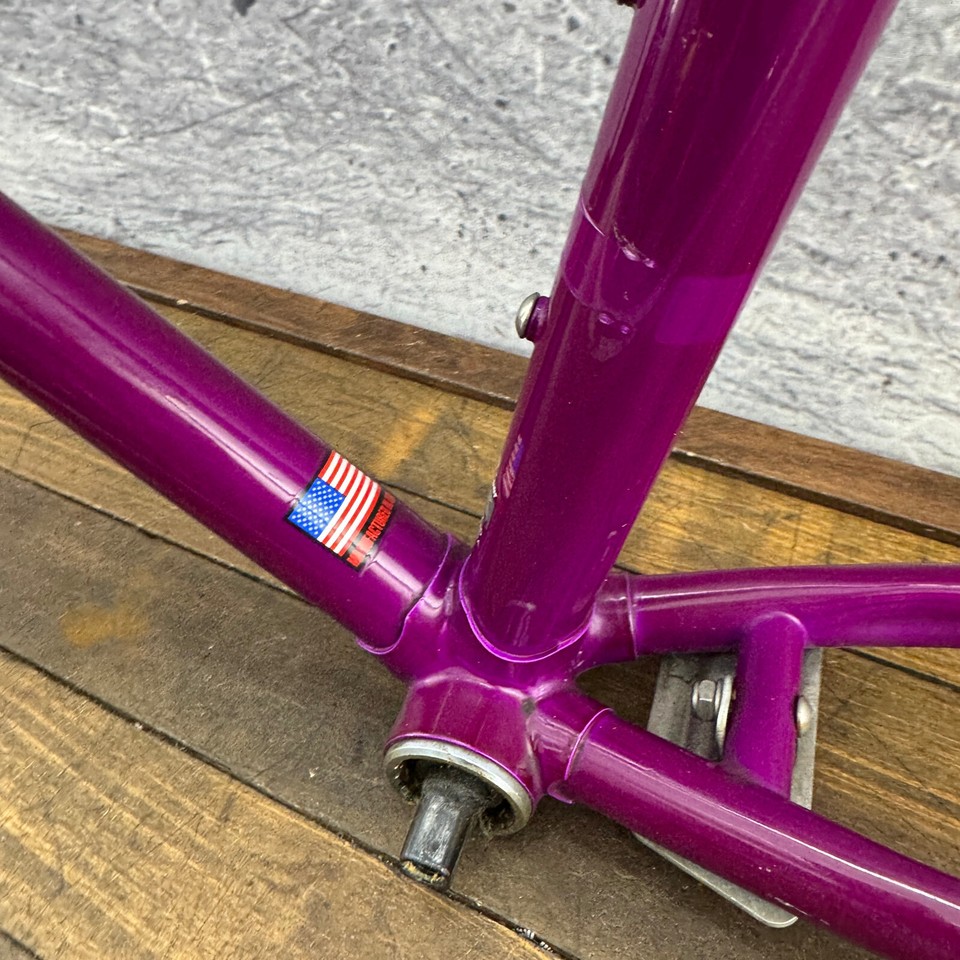 Vintage Trek 930 SingleTrack Frame Set USA 20 in Lugged Steel MTB ...