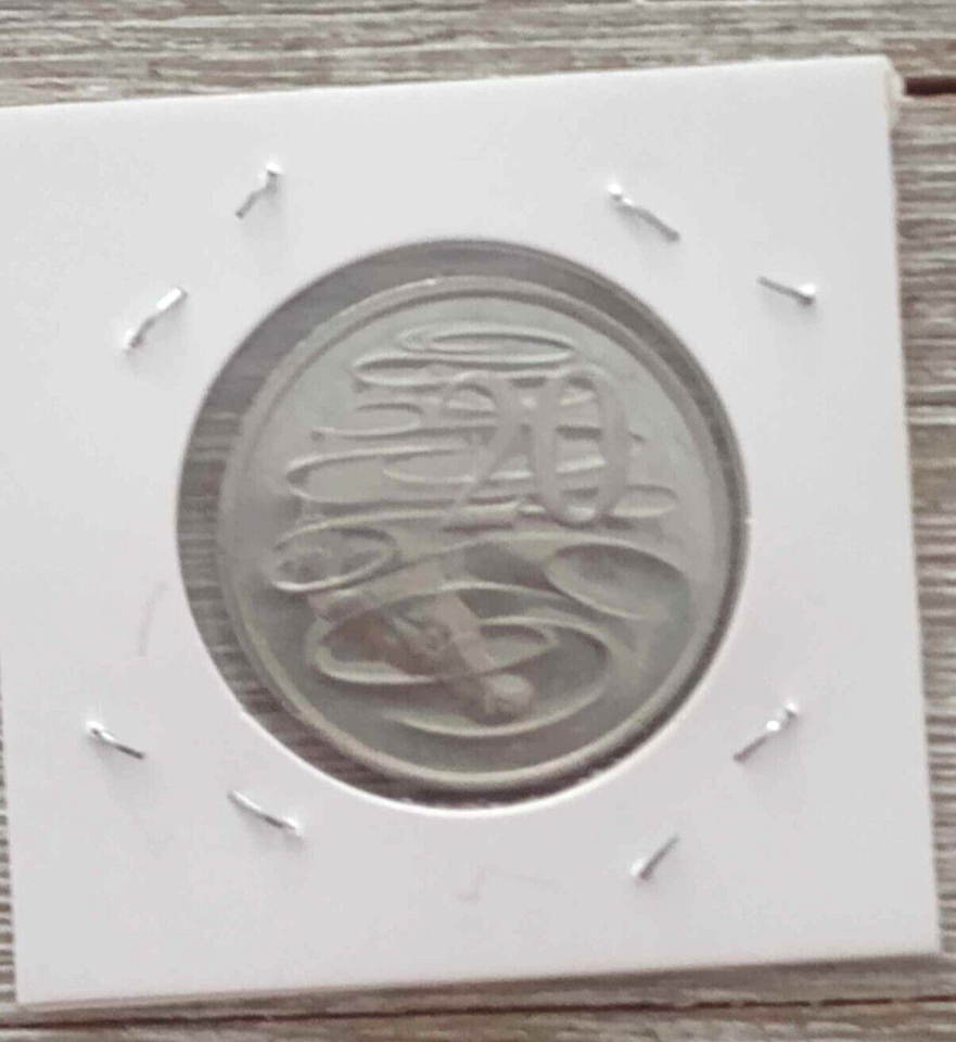 Vintage 1981 Australia Queen Elizabeth II Duck Billed Platypus 20 Cent ...