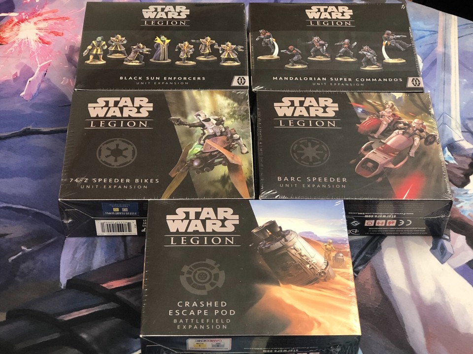 Huge Star Wars Legion Lot - All New in Box! - Free Shipping! | eBay