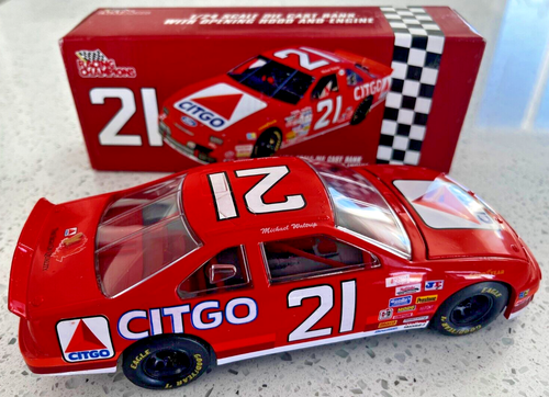 VTG Ford CITGO 1996 Racing Champions Die Cast Bank #21 Nascar 1/24th ...