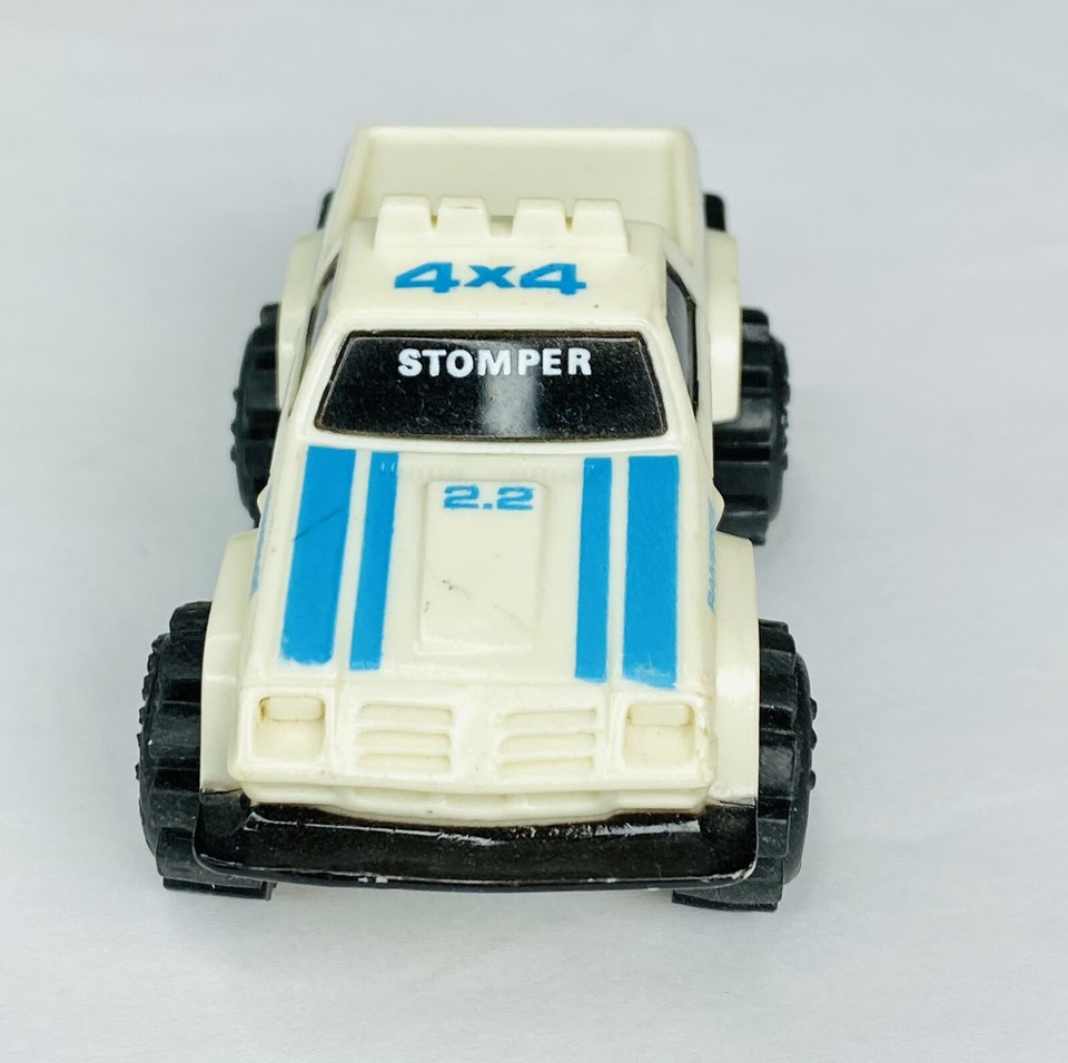 Vintage Schaper Stompers Rampage 4x4 White Pickup Truck McDonalds Toy ...