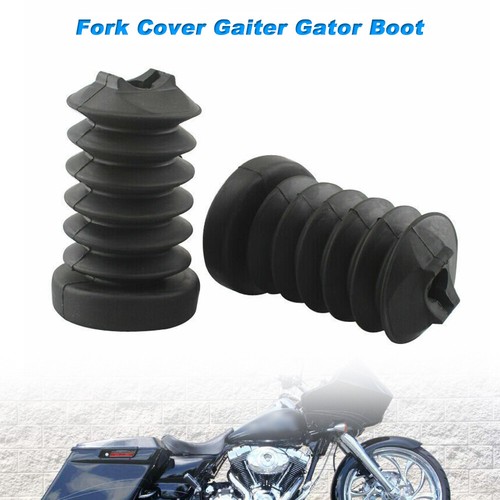 Fork Cover Gaiter Gator Boot Durable Fit For Touring FLHX FLTRX 1997 ...