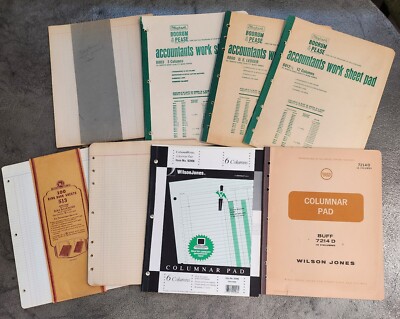 Forms & Record Keeping - Columnar Pads