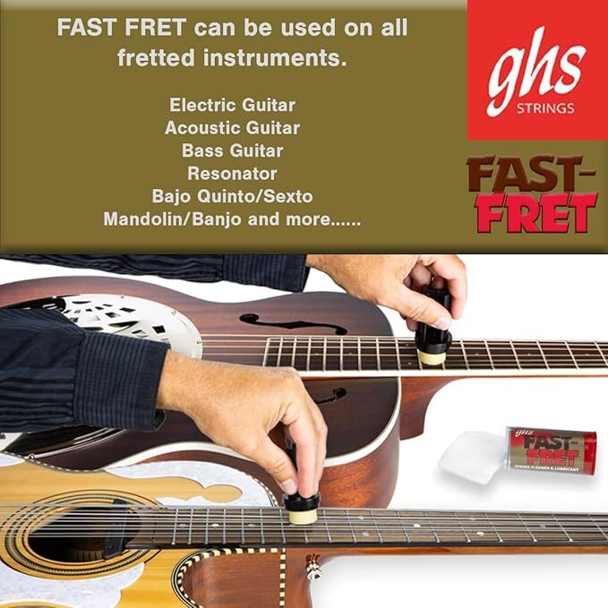 3 PACK GHS Fast Fret String Cleaner and Lubricant / A87 | eBay