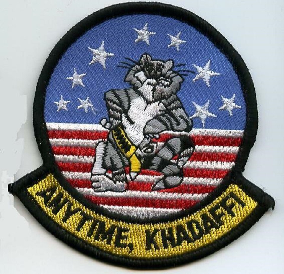 USN F-14 TOMCAT FIGHTER PATCH: ORIGINAL TOMCAT SHOULDER SLEEVE vêlkrö ...